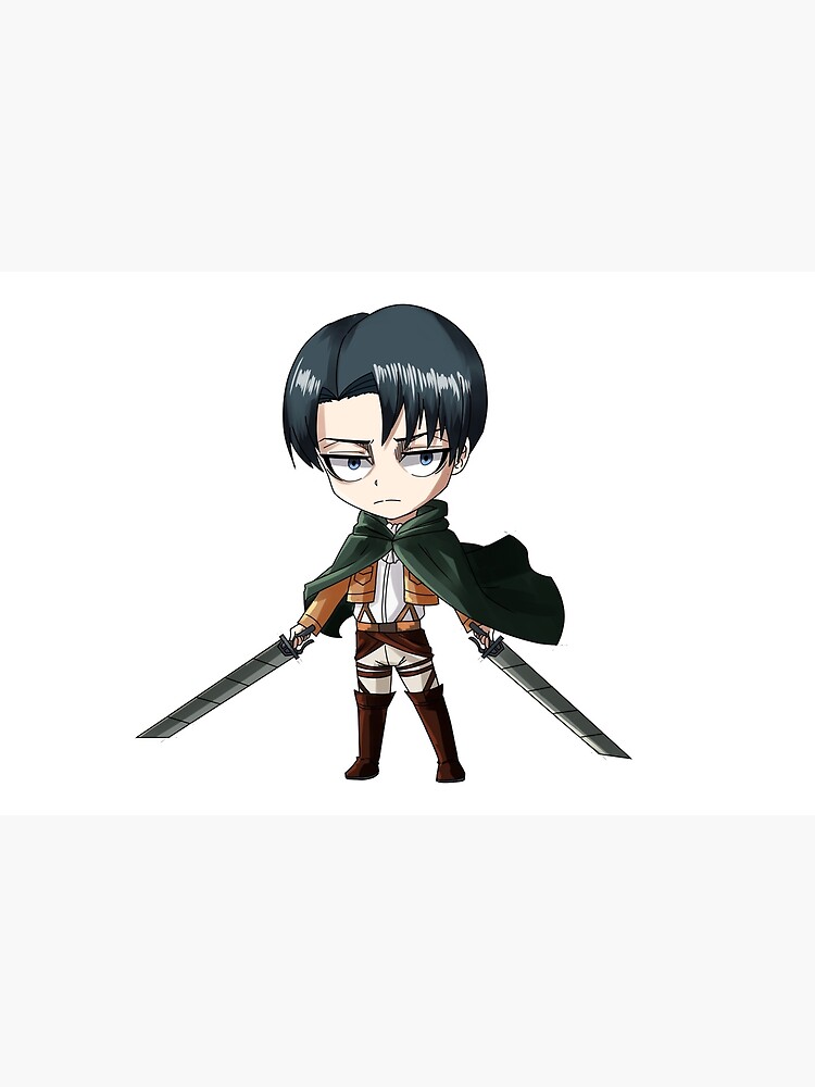 "Levi Ackerman Chibi - Attack on Titan" Poster by RepublicOfRamen ...