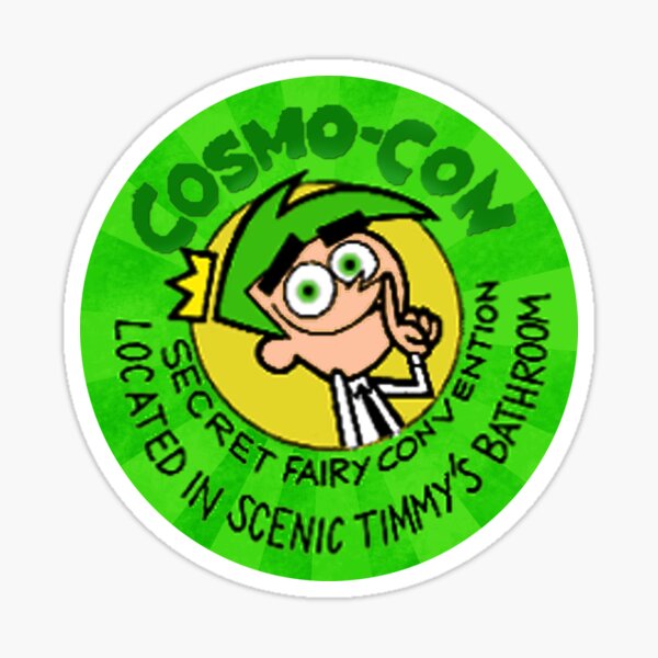 "cosmocon" Sticker for Sale by JAKd | Redbubble
