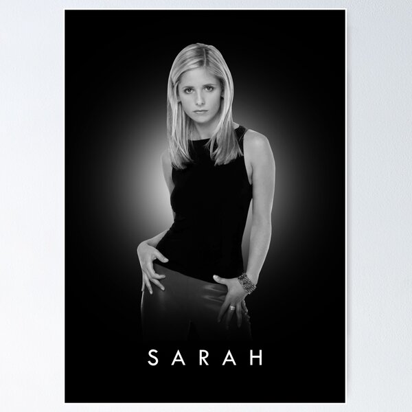 "Sarah Michelle Gellar" Poster for Sale by BoKev | Redbubble