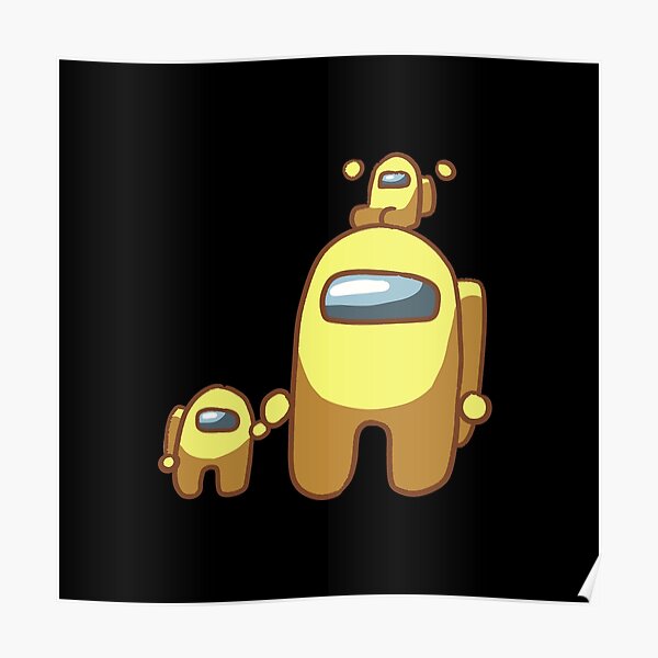 Yellow Crewmate Posters | Redbubble