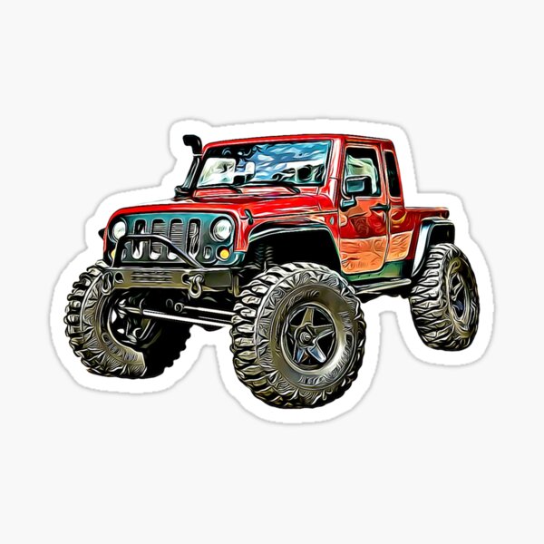 Rock Crawling Stickers | Redbubble