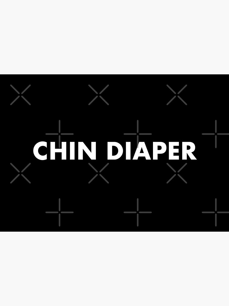 "Chin diaper" Mask for Sale by AnanasHananas | Redbubble