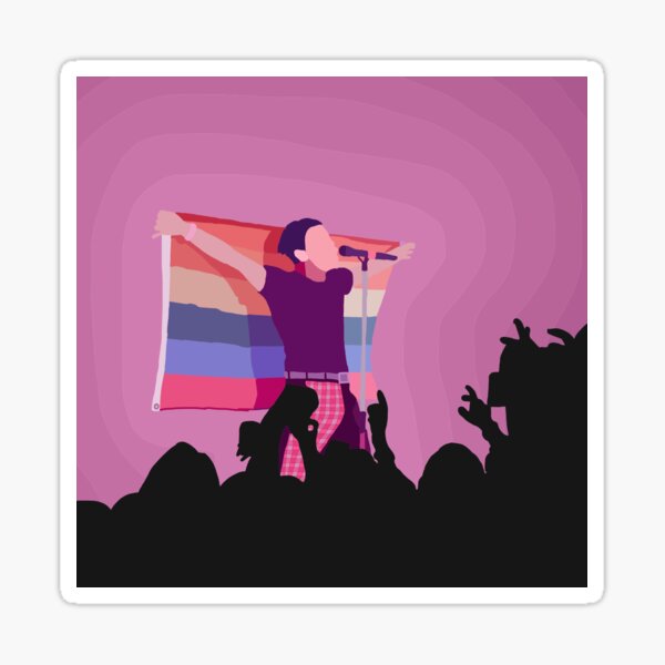 "YUNGBLUD" Sticker for Sale by geegeeslater | Redbubble