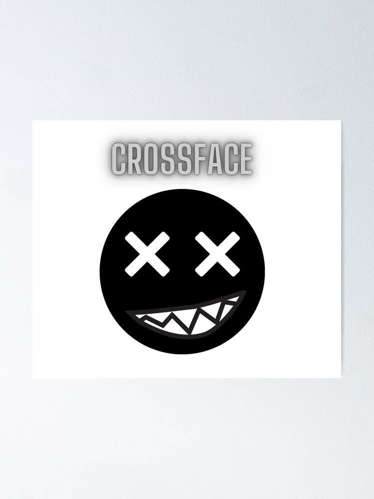 "CrossFace clothing and equipment" Poster by TitanandKO | Redbubble