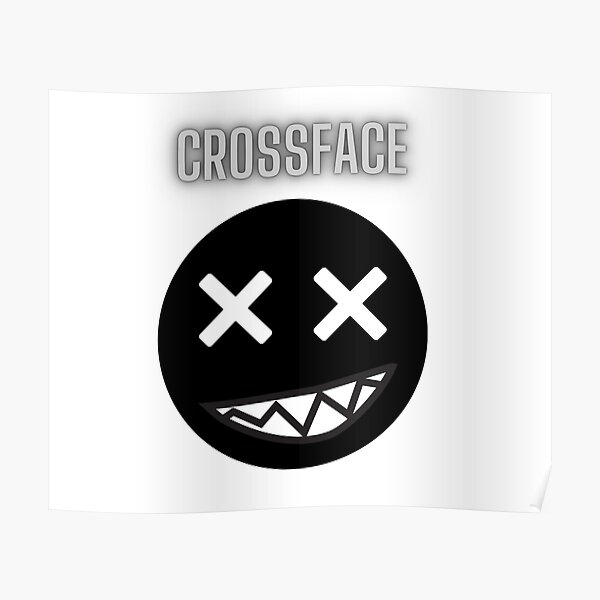 "CrossFace clothing and equipment" Poster by TitanandKO | Redbubble