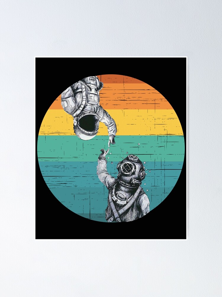 "astronaut in the ocean" Poster for Sale by selez | Redbubble