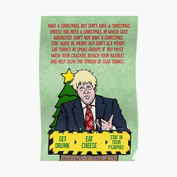 "Have a Christmas, but don't have a Christmas - Funny Boris Johnson ...