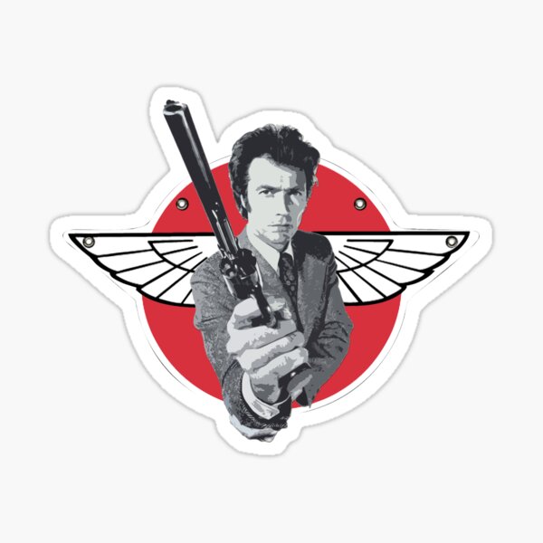 "Retro Magnum" Sticker for Sale by lollyjolie | Redbubble