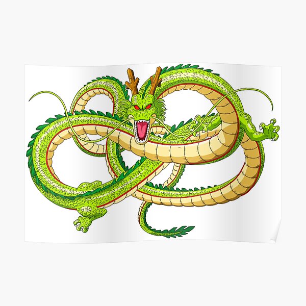 "dragon ball Z Shenron" Poster by NoadaG | Redbubble
