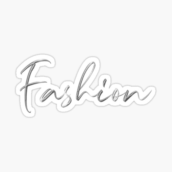 "Fashion Design" Sticker for Sale by GamesandMovies | Redbubble