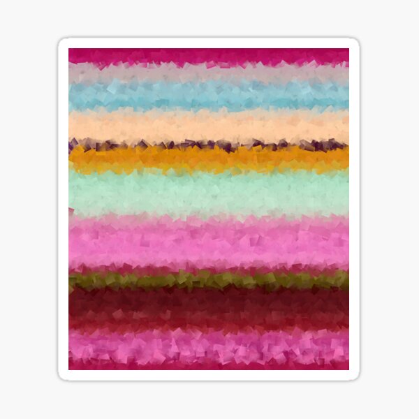 "Pastel Cubic" Sticker by Adisak-designs | Redbubble