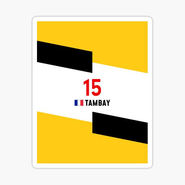 "F1 Legends - Patrick Tambay [Renault]" Sticker for Sale by sednoid ...