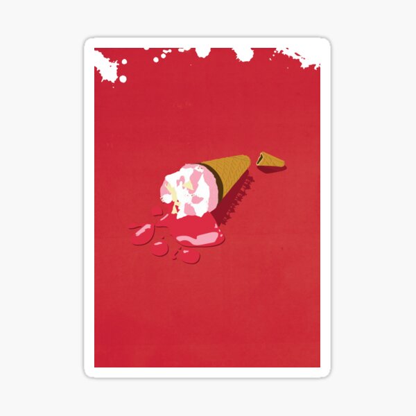 "Cornetto Trilogy" Sticker by philshelly | Redbubble