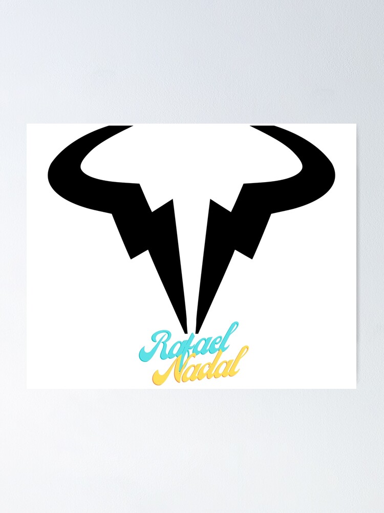 "Rafael Nadal logo" Poster by Zoubir2000 | Redbubble