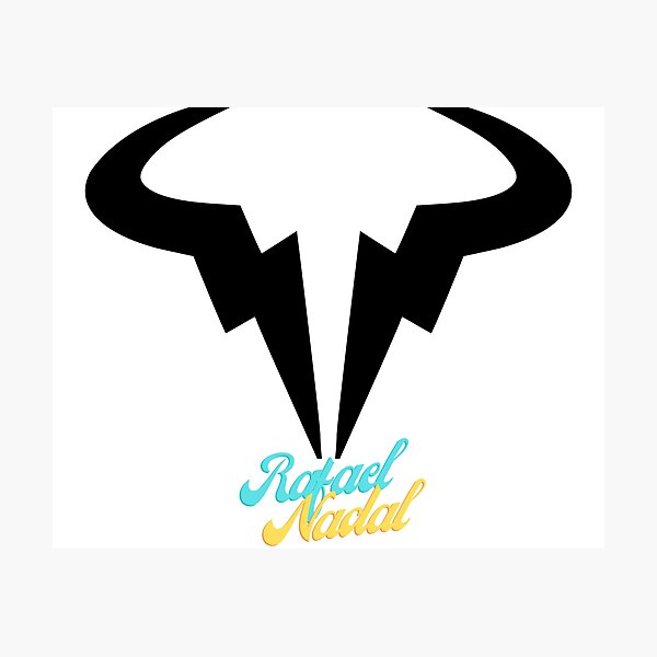 "Rafael Nadal logo" Photographic Print for Sale by Zoubir2000 | Redbubble