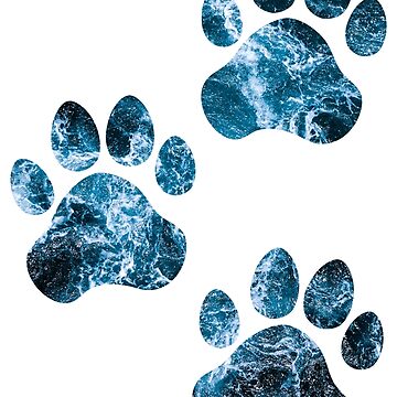 "Animal Footprint" Sticker for Sale by Mechalina | Redbubble