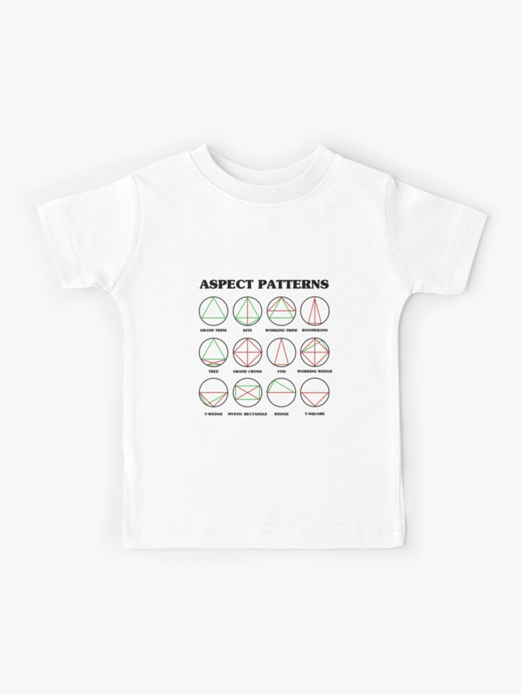 "Astrological Aspect Patterns Chart" Kids T-Shirt for Sale by ...