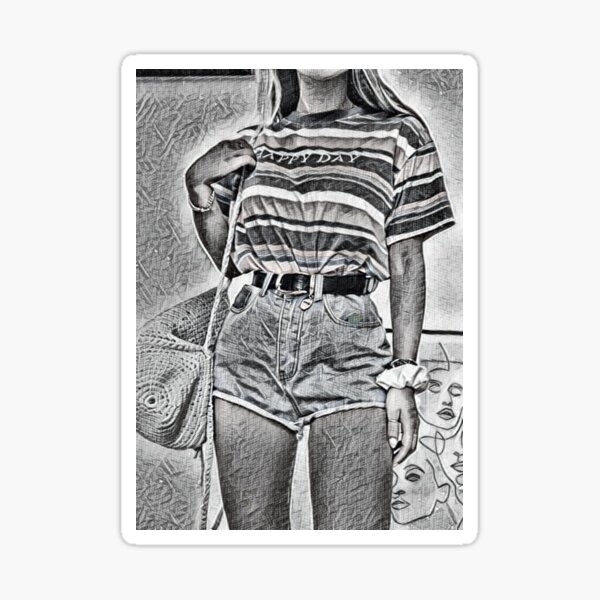 "Fashion Aesthetic Art" Sticker by GamesandMovies | Redbubble