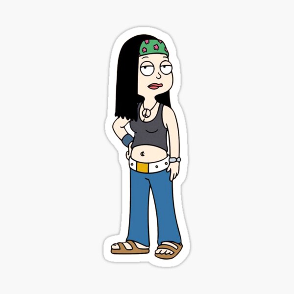 "AMERICAN DAD" Sticker for Sale by pekatapata | Redbubble