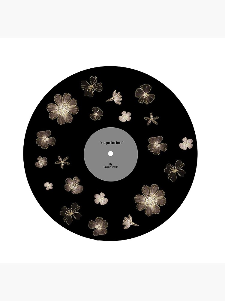 "REPUTATION TS FLOWER VINYL" Poster by LINNEAWALLSTEN | Redbubble