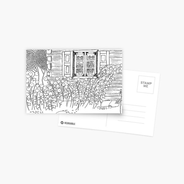 Adult Coloring Postcards | Redbubble