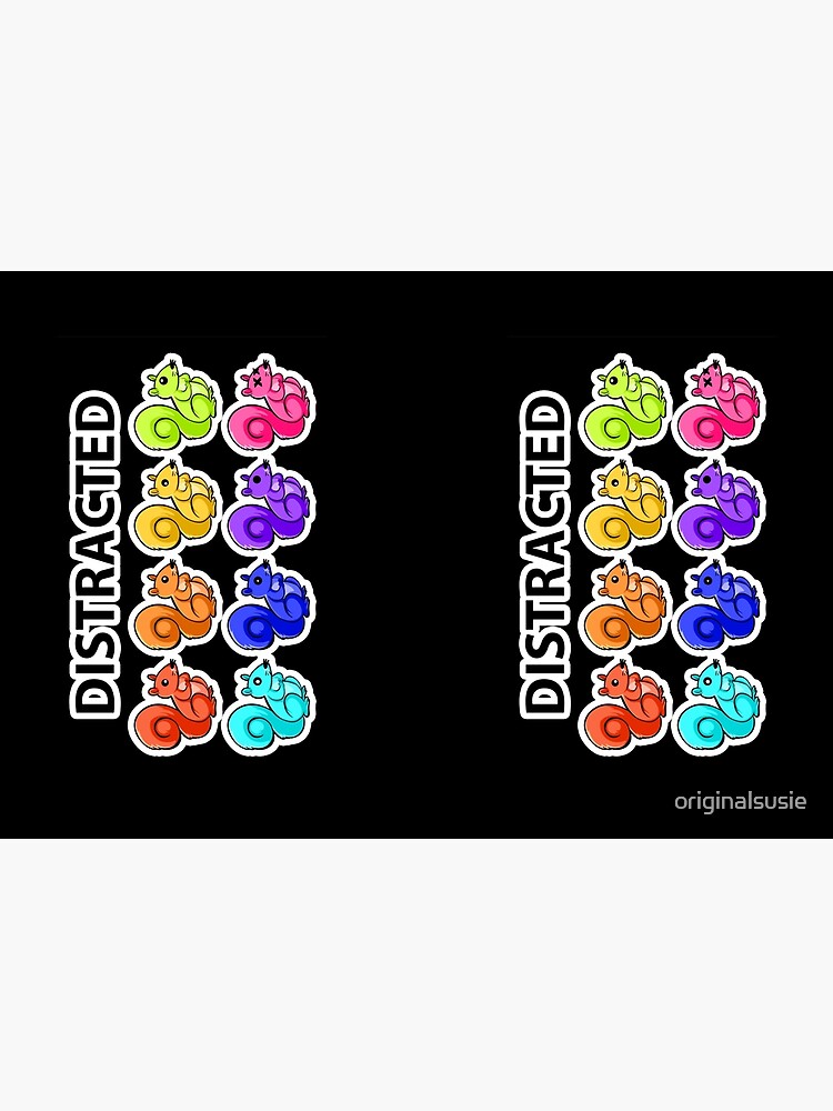 "So DiStraCtED SQUIRREL brain - funny & cute ADHD awareness cartoon ...