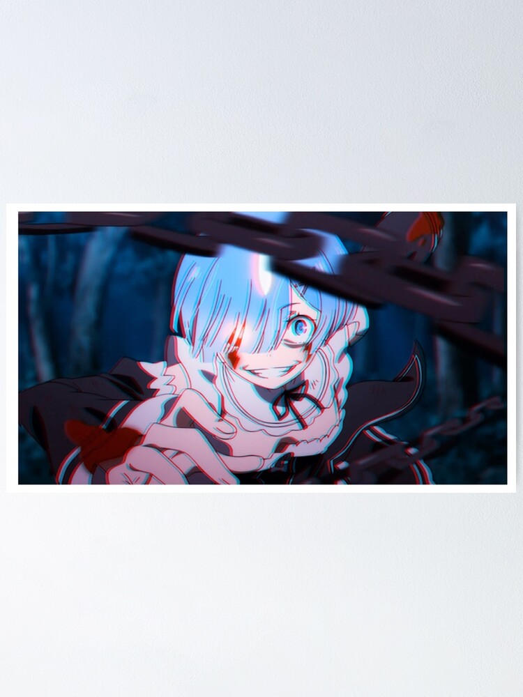 "Rem - Re:Zero" Poster for Sale by DontStealWaifu | Redbubble
