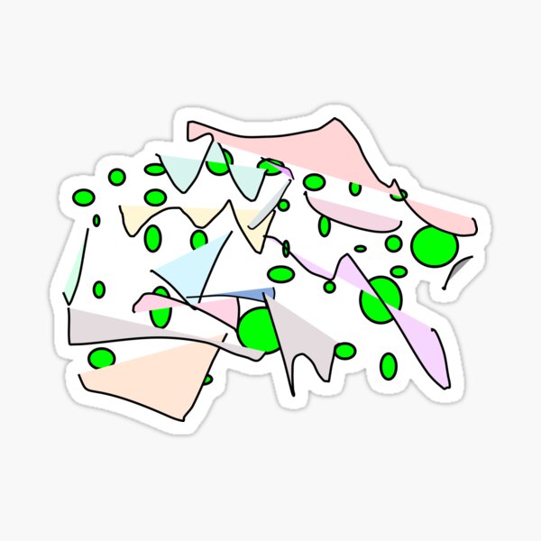 "Lucid Wave" Sticker for Sale by Pellu | Redbubble