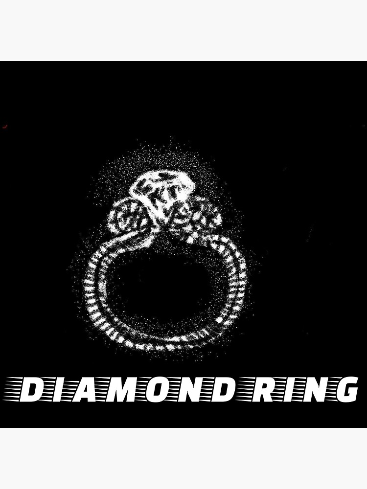 "DIAMOND RING" Sticker by IGS247arts | Redbubble