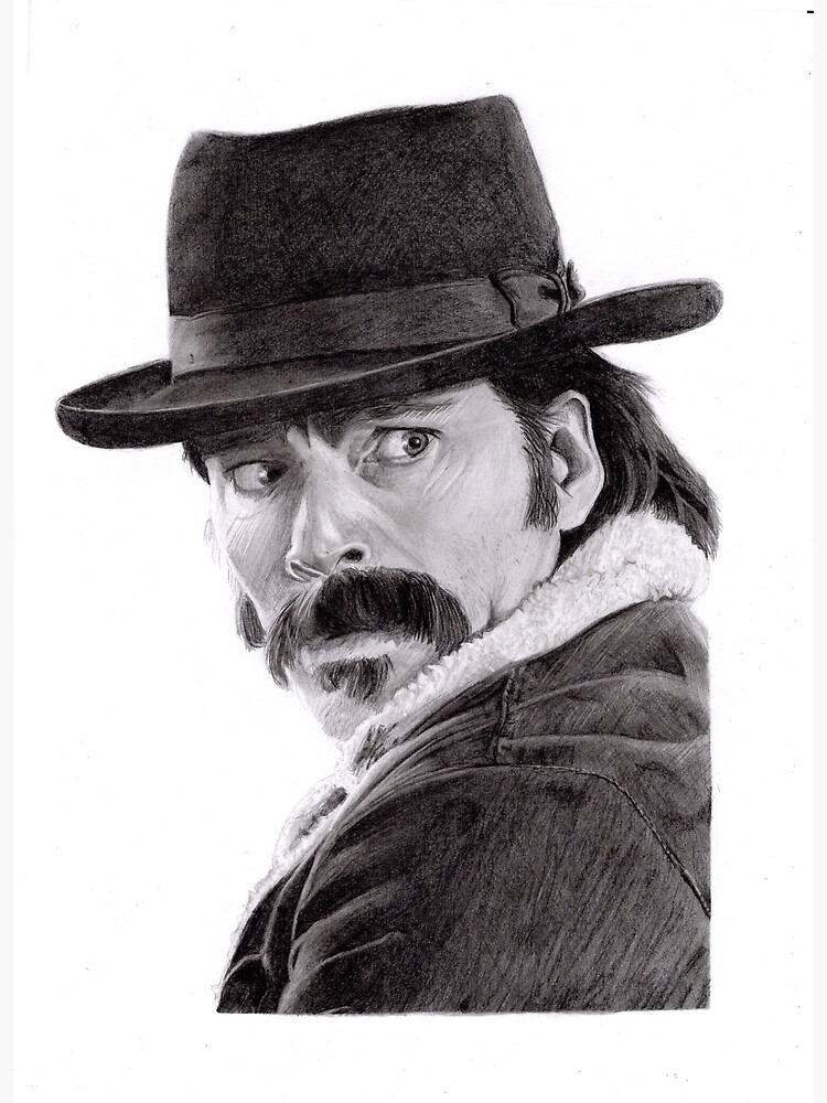 "Doc Holliday drawing" Art Print by TriqDraws | Redbubble