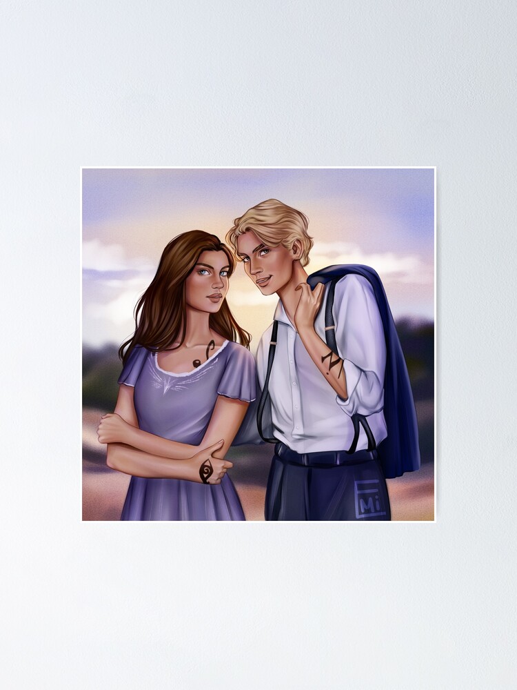 "lucie Herondale and Matthew Fairchild" Poster for Sale by Emartsemi ...