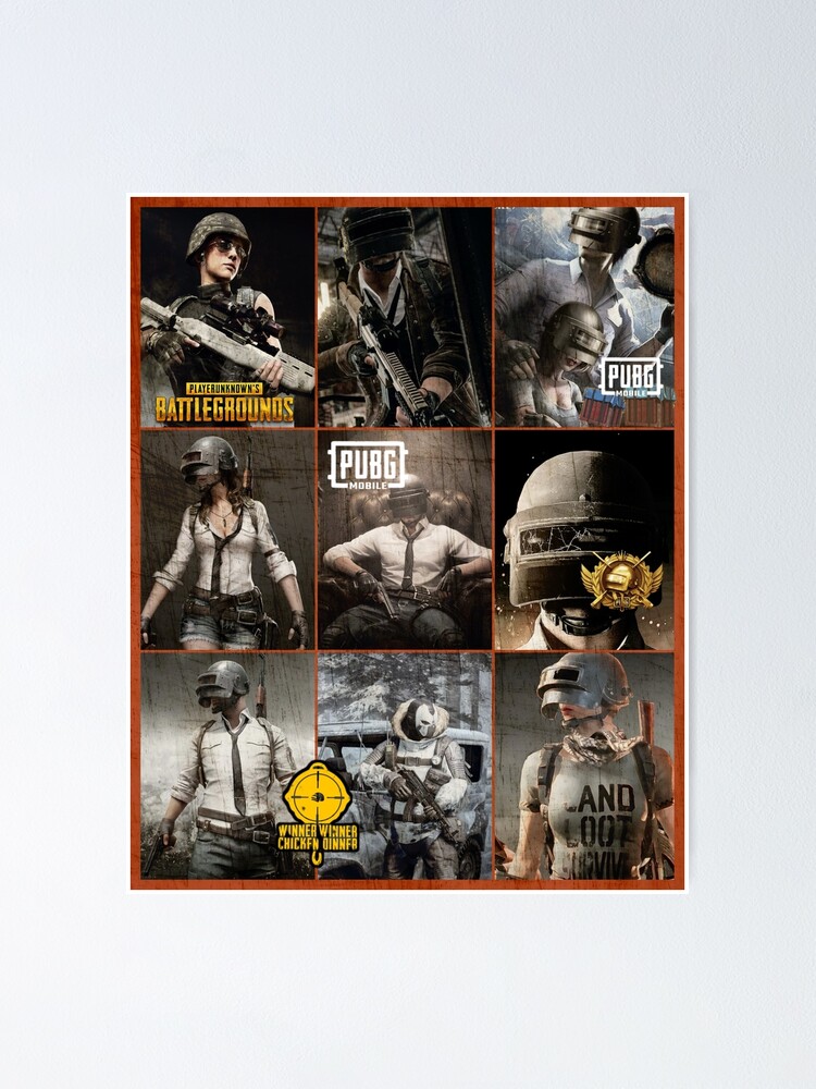 "Pubg mobile" Poster for Sale by albatoolal | Redbubble