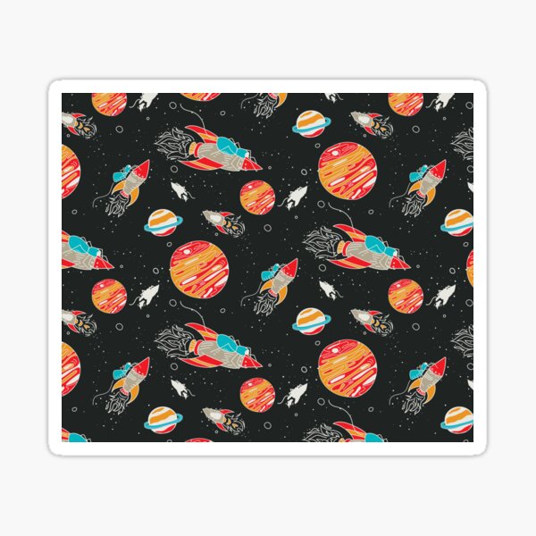 "Rocket Spider Doodle" Sticker for Sale by Spiderluf | Redbubble