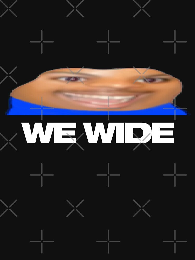 "WIDEHARDO WE WIDE SHIRT" T-shirt for Sale by hypewearco | Redbubble ...