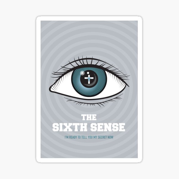 "The Sixth Sense - Alternative Movie Poster" Sticker for Sale by ...