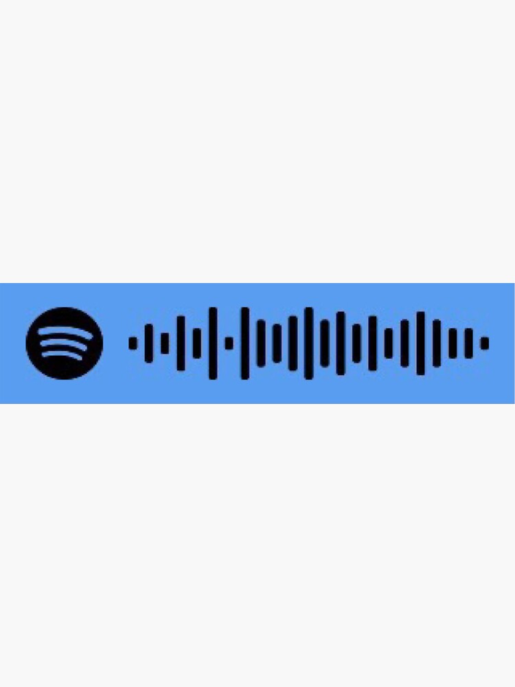 "icarus falls album spotify code" Sticker for Sale by chlosshop | Redbubble
