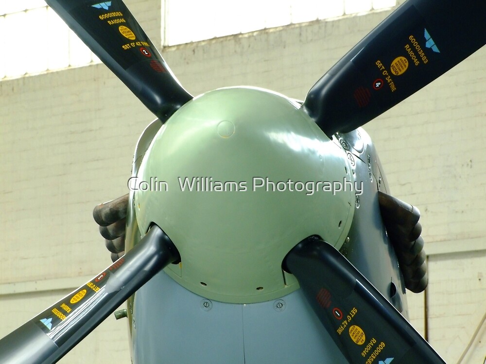 "Spitfire Mk IX MH434 - Prop and Spinner" by Colin Williams Photography ...