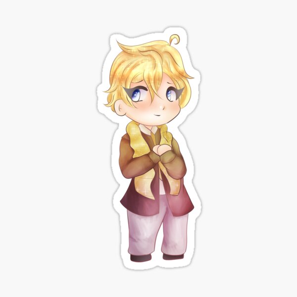 "Ikemen Vampire Vincent Van Gogh Chibi" Sticker for Sale by lexxxiexe ...