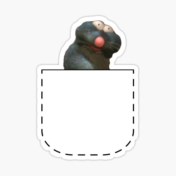 "Remy Ratatouille meme Peekaboo" Sticker for Sale by mommottix | Redbubble