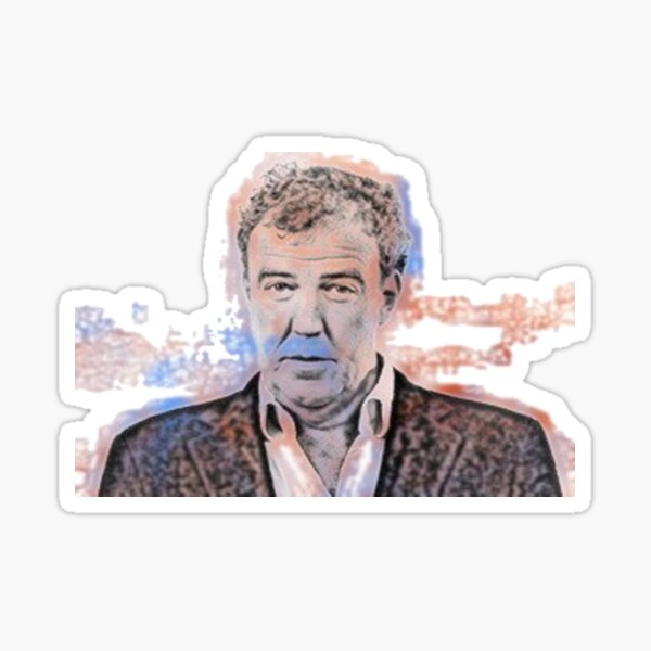 "Jeremy Clarkson" Sticker for Sale by JaxWorld | Redbubble