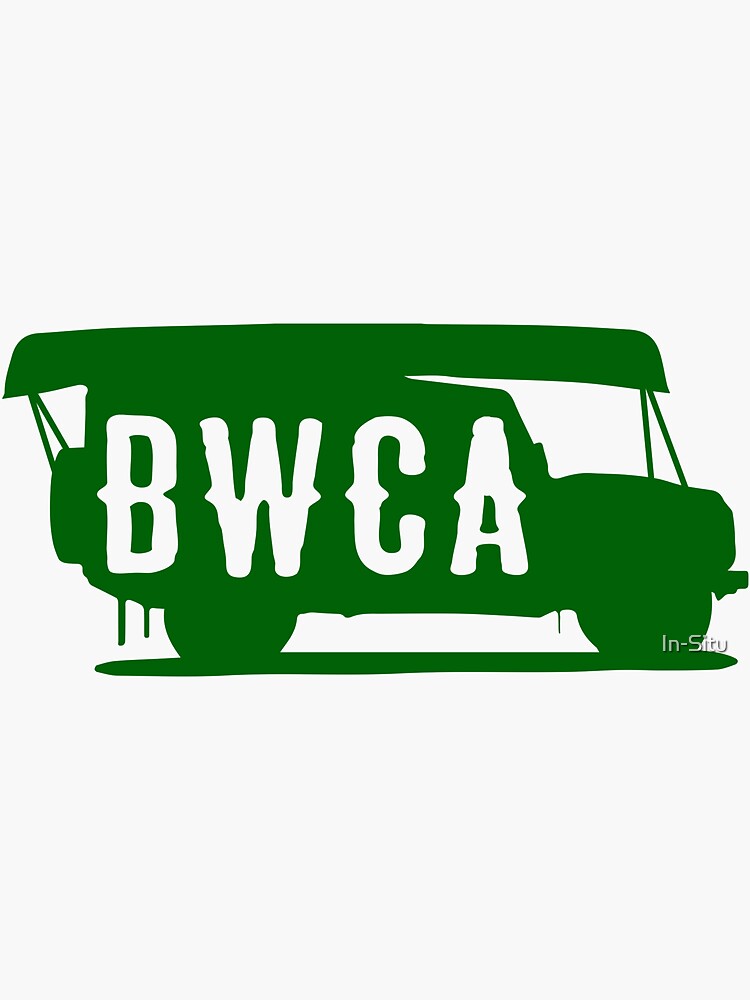 "BWCA Canoe on Truck" Sticker for Sale by In-Situ | Redbubble