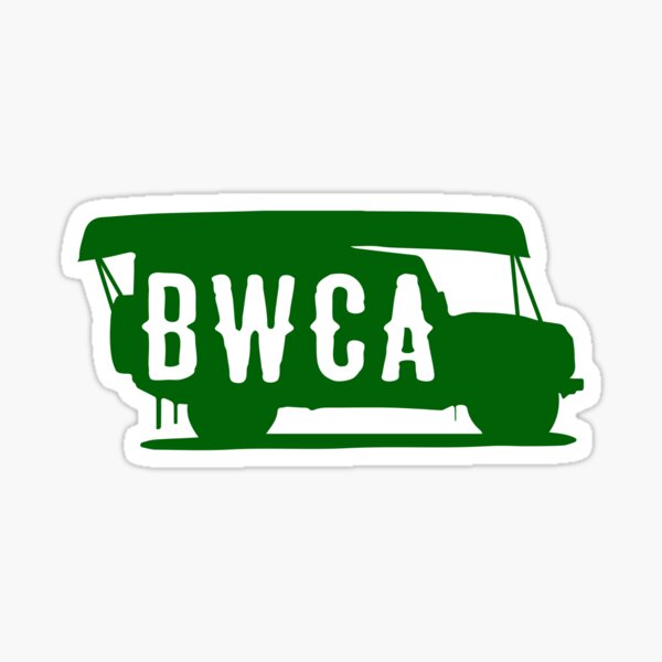 "BWCA Canoe on Truck" Sticker for Sale by In-Situ | Redbubble