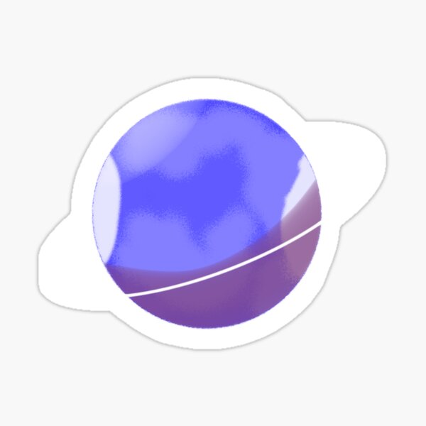 "Planet drawing" Sticker for Sale by Laelbylael | Redbubble