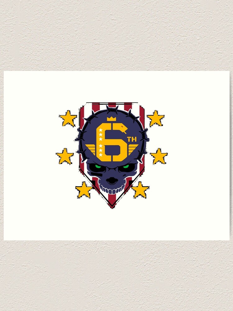 "6th Street gang Logo Cyber " Art Print for Sale by bdanmartin | Redbubble