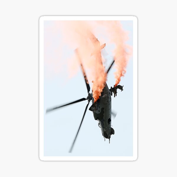 "Mil Mi-24 Helicopter" Sticker for Sale by MattyTM | Redbubble