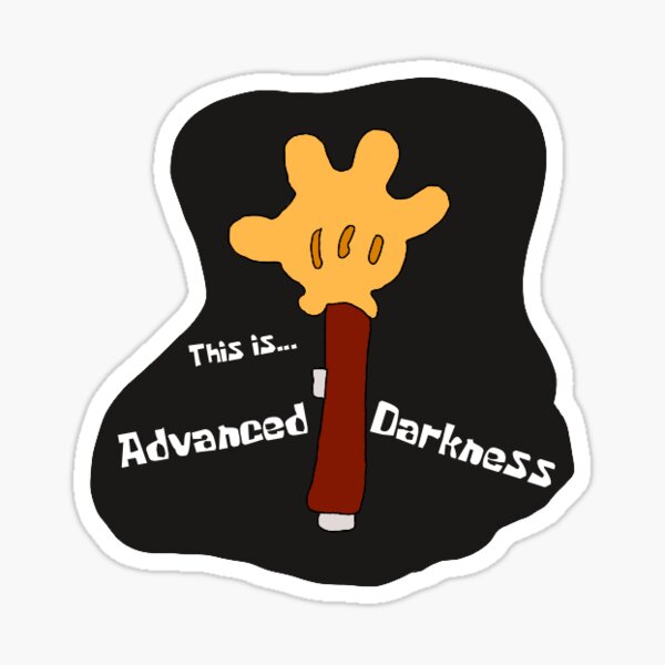 "SpongeBob Advanced Darkness Quote" Sticker for Sale by errm29 | Redbubble