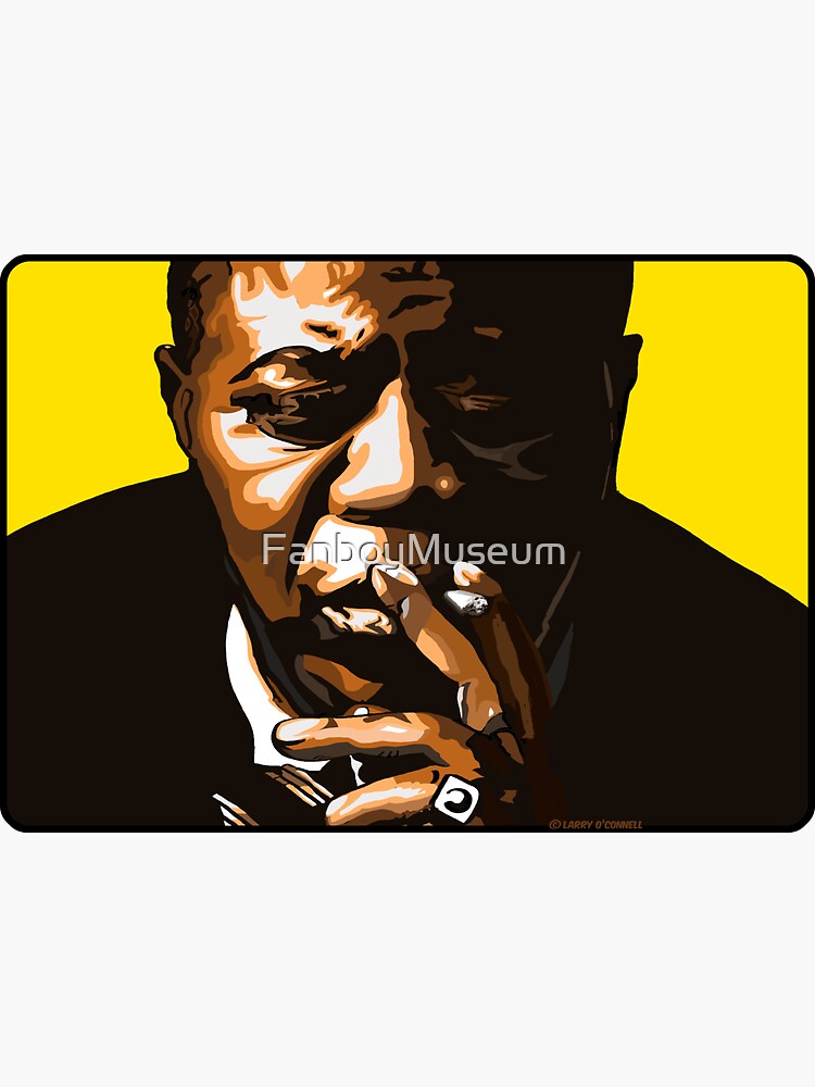 "Pop Art Louis Armstrong" Sticker by FanboyMuseum | Redbubble