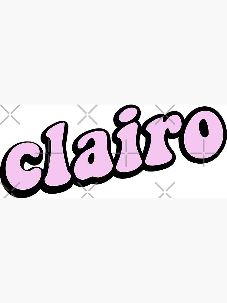 "clairo" Poster by lovelinashop | Redbubble