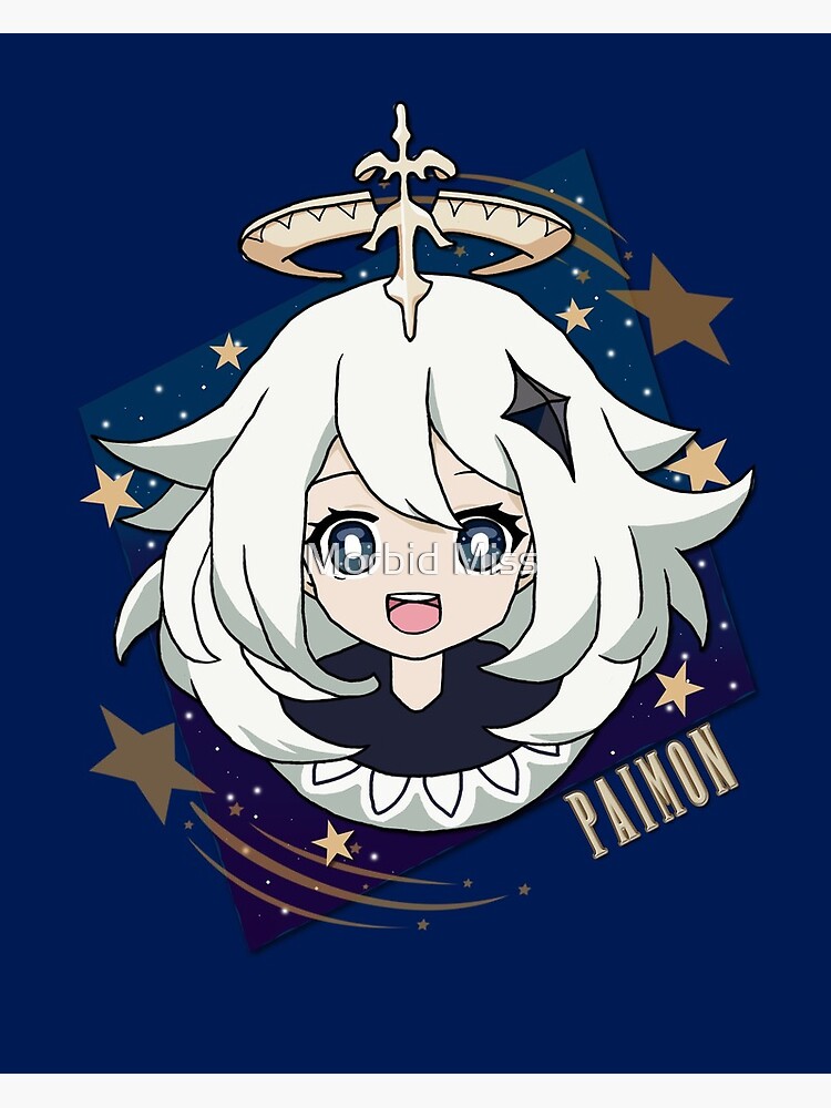 "Paimon (Genshin Impact)" Metal Print for Sale by Miss-Too-Short ...