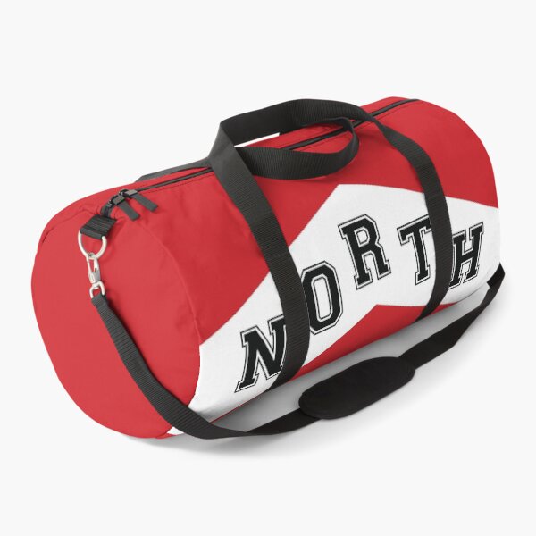 "Copy of Raptors Chevron (Black/White)" Duffle Bag for Sale by Doolman ...